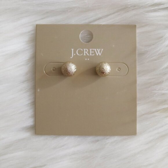 J. Crew | Jewelry | Nwt Jcrew Gold Stud Earrings | Poshmark